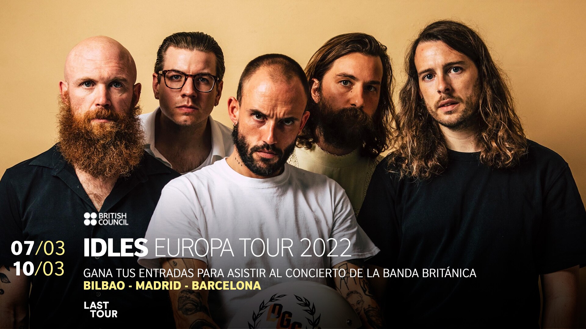 Win free tickets to see IDLES in Bilbao and Barcelona | British Council